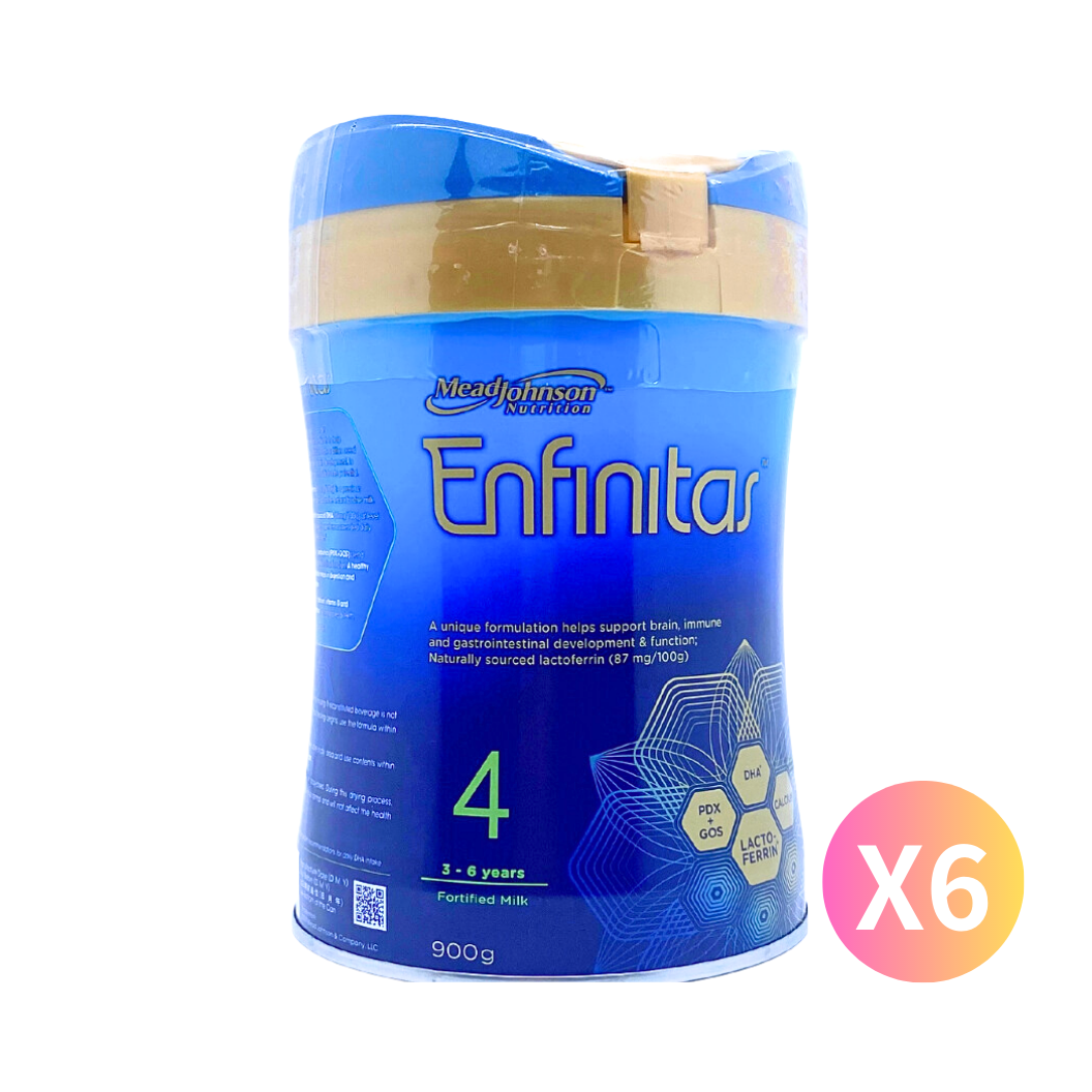 【6罐裝】美贊臣 Enfinitas 4號配方奶粉 原箱 6罐 | GoHealth Store